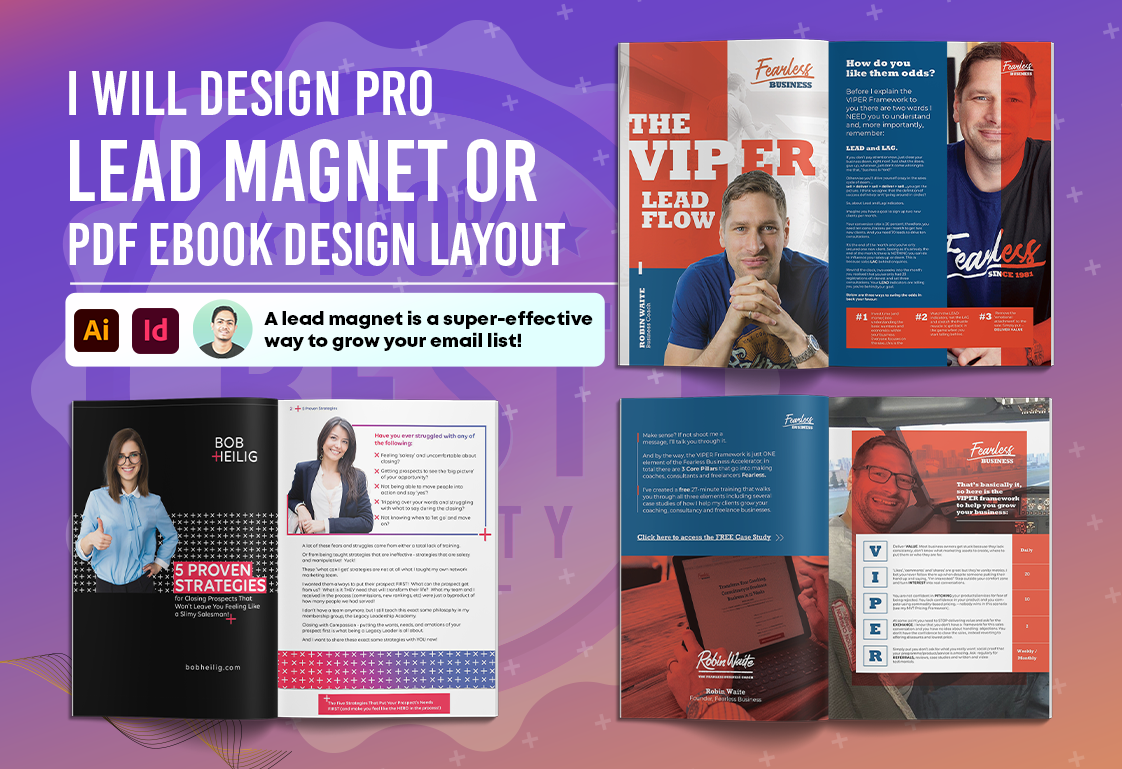 Amazing PDF lead magnet Design layout. by Seakr Mark L on Dribbble