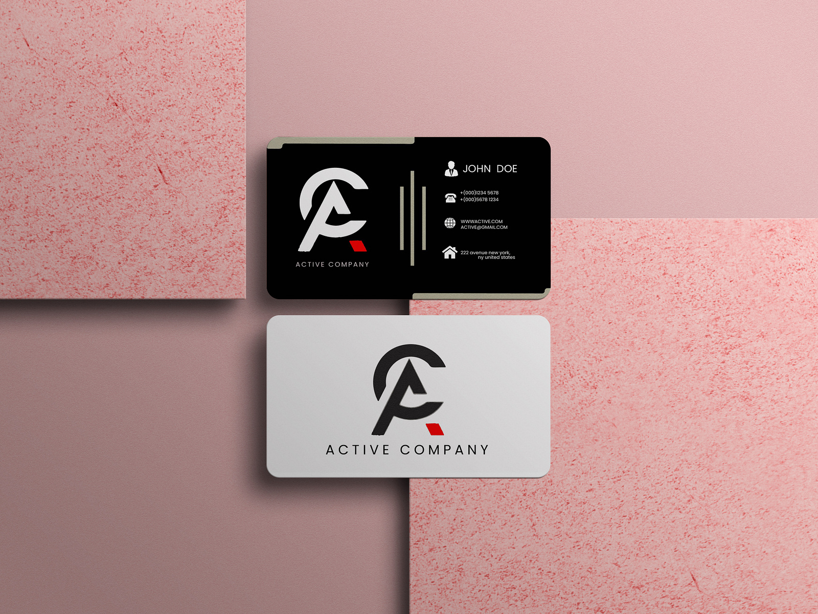 VISTING CARD by Eva kalkani on Dribbble