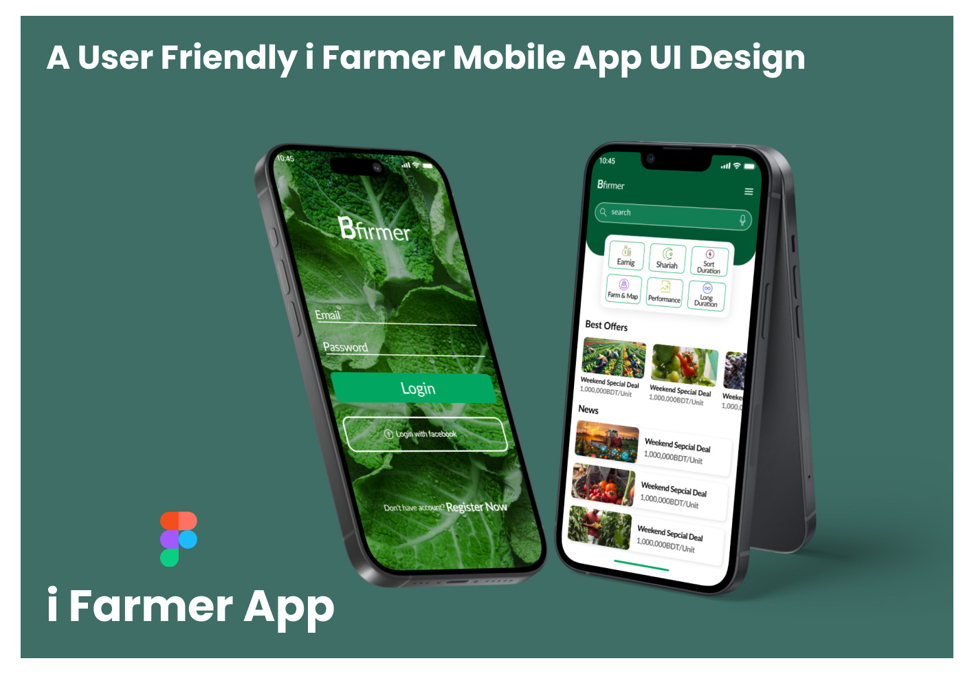 User Friendly i Farmer Mobile App UI Design by Azizul Hoque on Dribbble