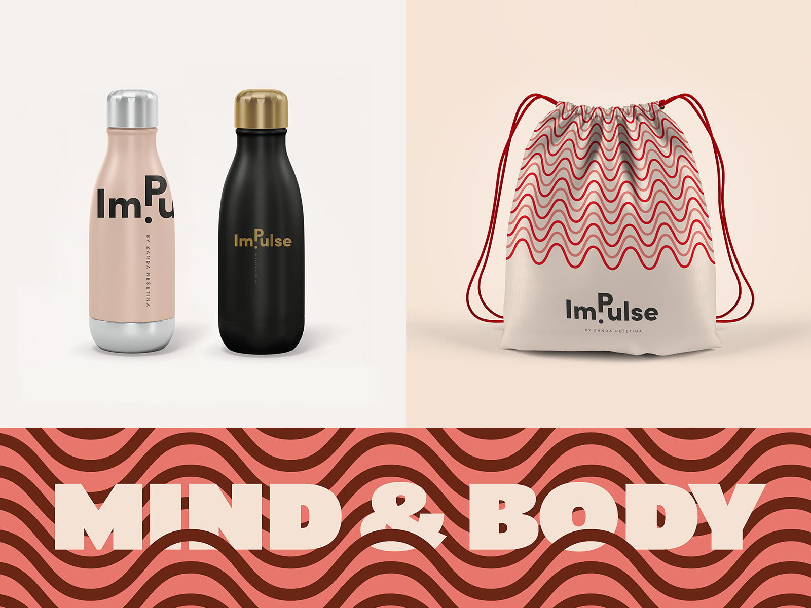 ImPulse - brand identity design by Santa Vinklere on Dribbble