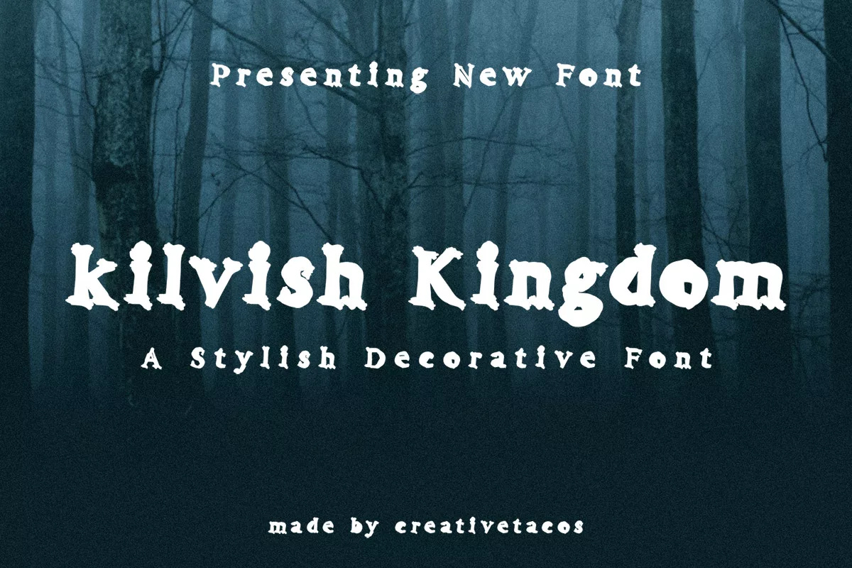 Kilvish Kingdom Decorative Font by Farhan Ahmad on Dribbble