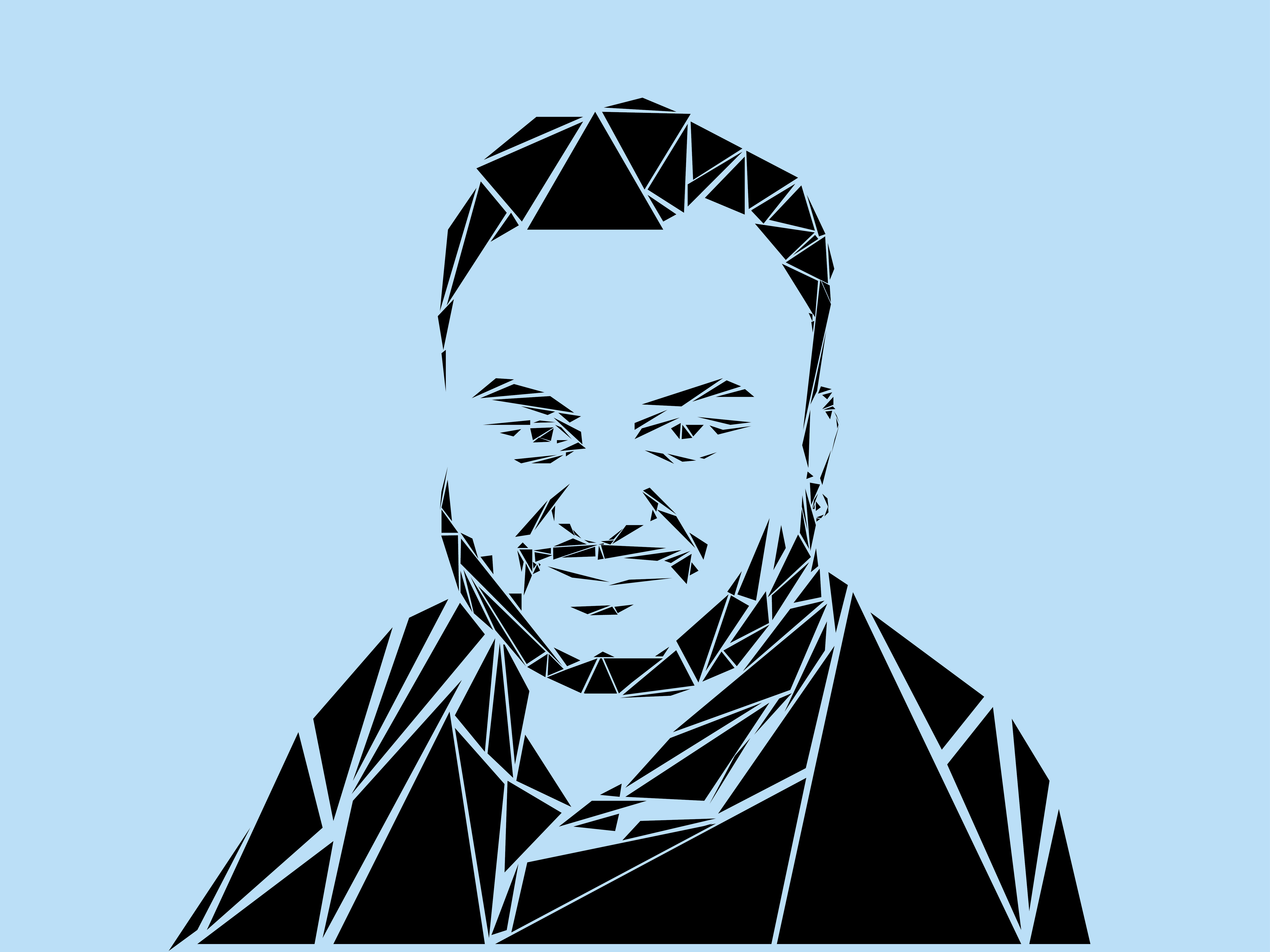 Triangle Shape Portrait by Mir Naimur Rahman Joy on Dribbble