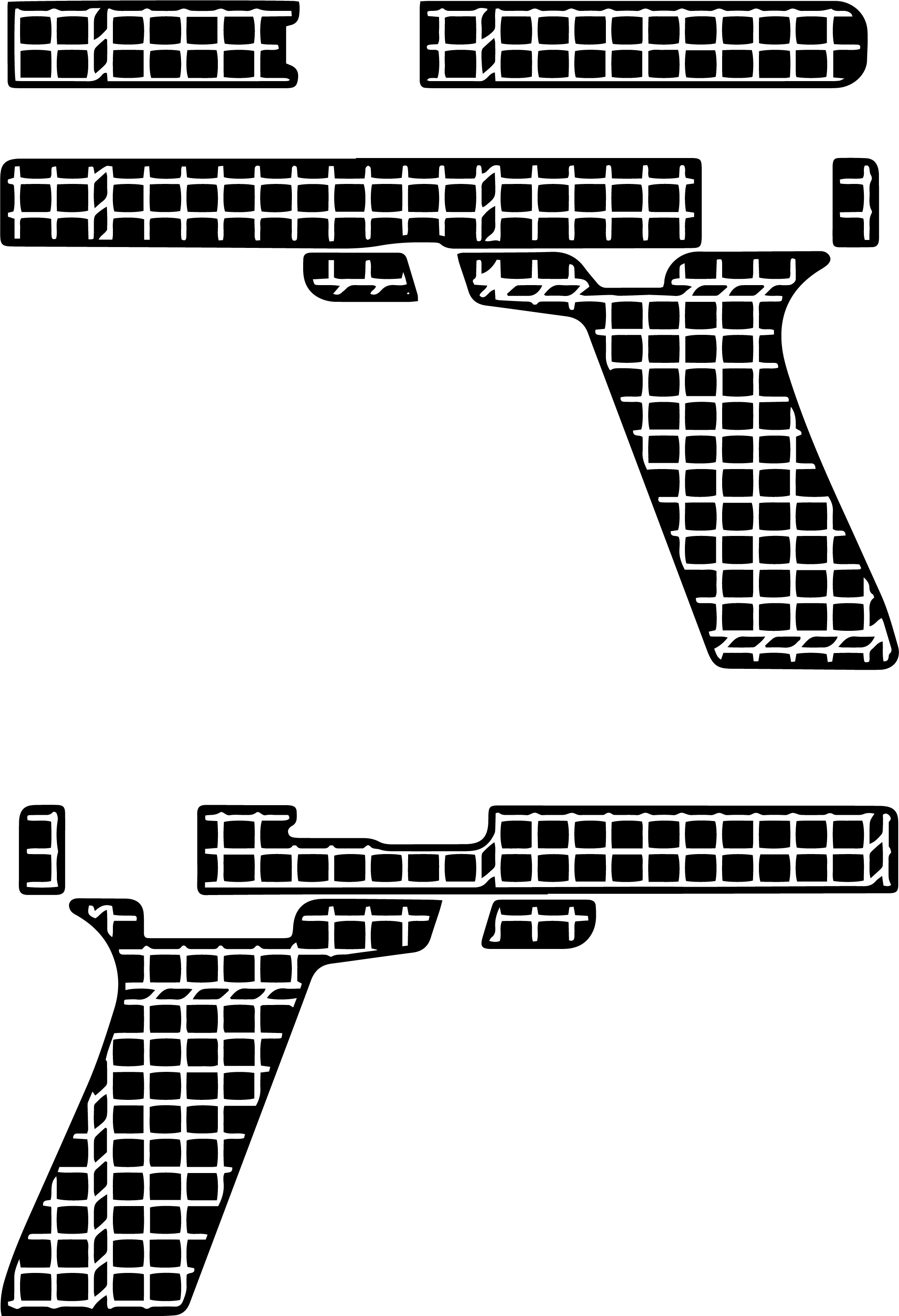 Gun Template, pattern 1 by Md shahidur rahman Sohel on Dribbble