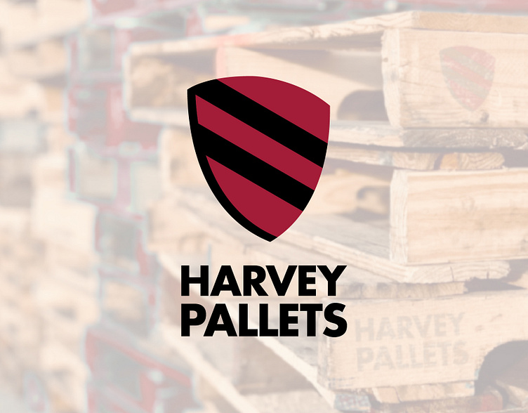 Logo Redesign - Harvey Pallets - Vertically Integrated Company by sikki ...