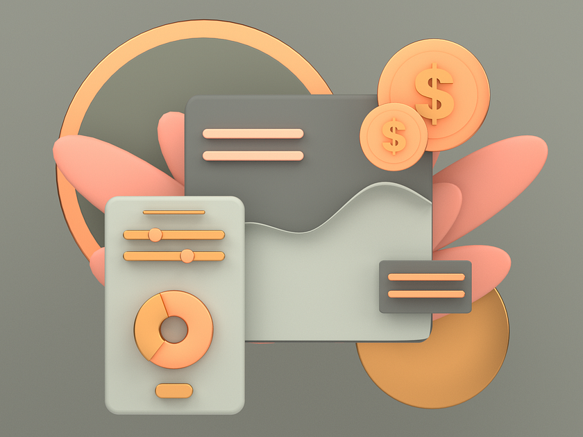 WEB3 3D Illustration by GEORGE MIKIASHVILI on Dribbble