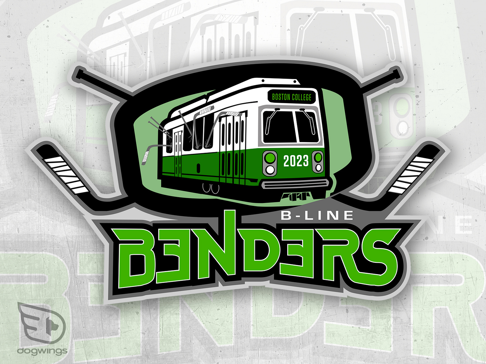 Benders Hockey logo by Chip David on Dribbble