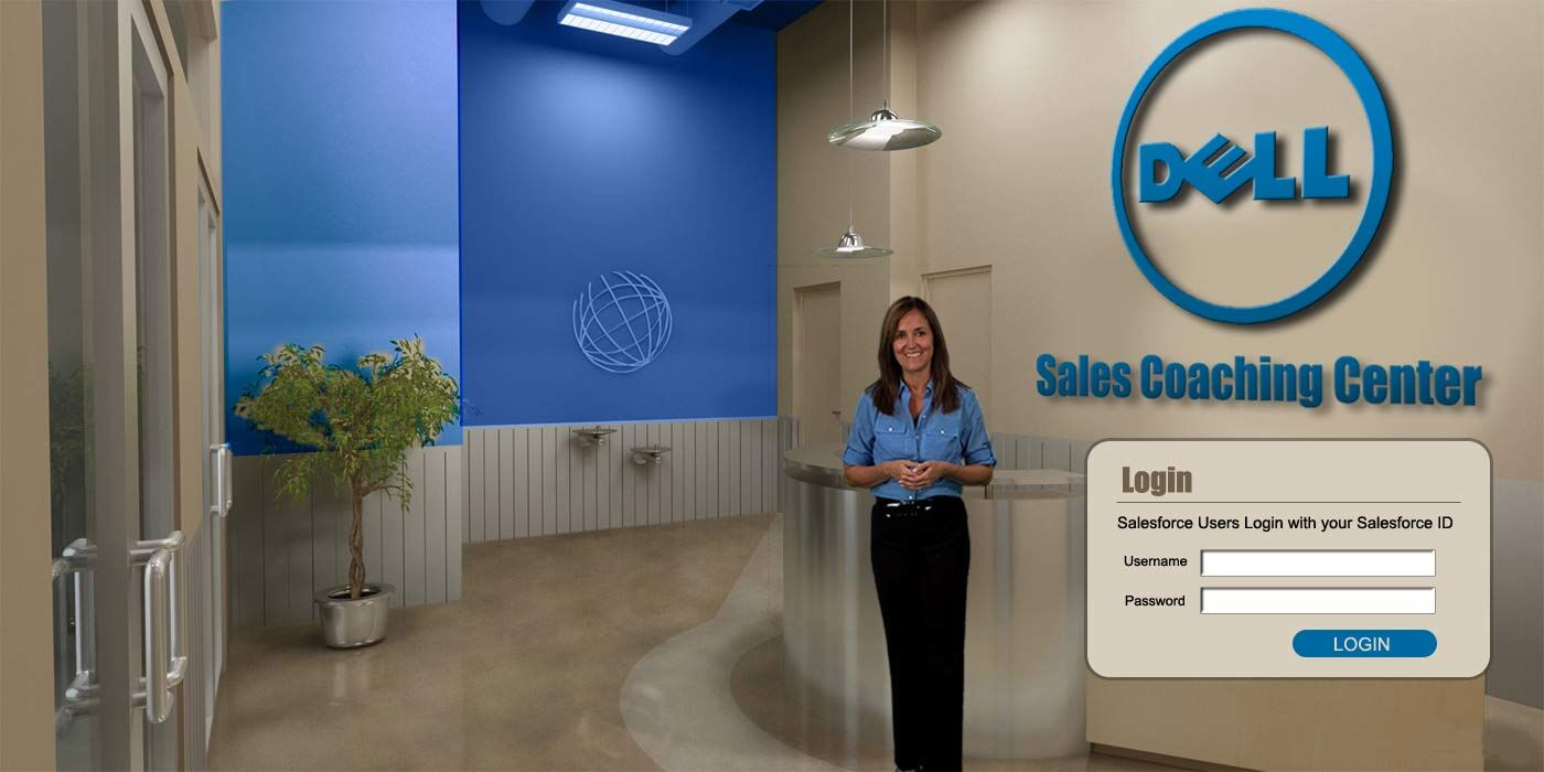 Dell Coaching Platform Login Screen by Reid Atwood on Dribbble