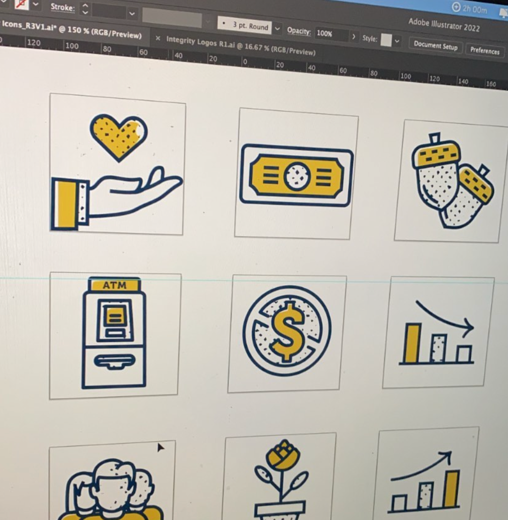 Infinity Brand Icons by Wattle & Daub on Dribbble