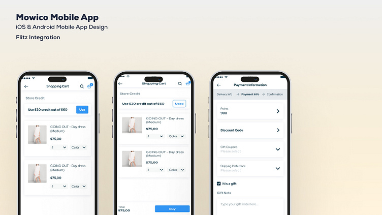 Flitz Integration - Points by Hande Zedelenmez on Dribbble