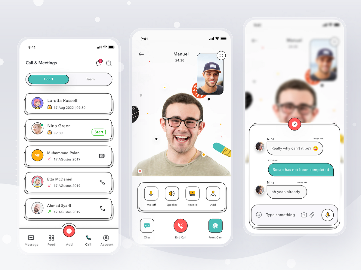 Browse thousands of Messenger images for design inspiration | Dribbble