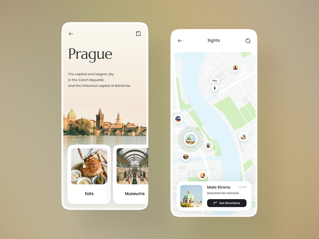 Travel Guide App by Alexander Kontsevoy on Dribbble