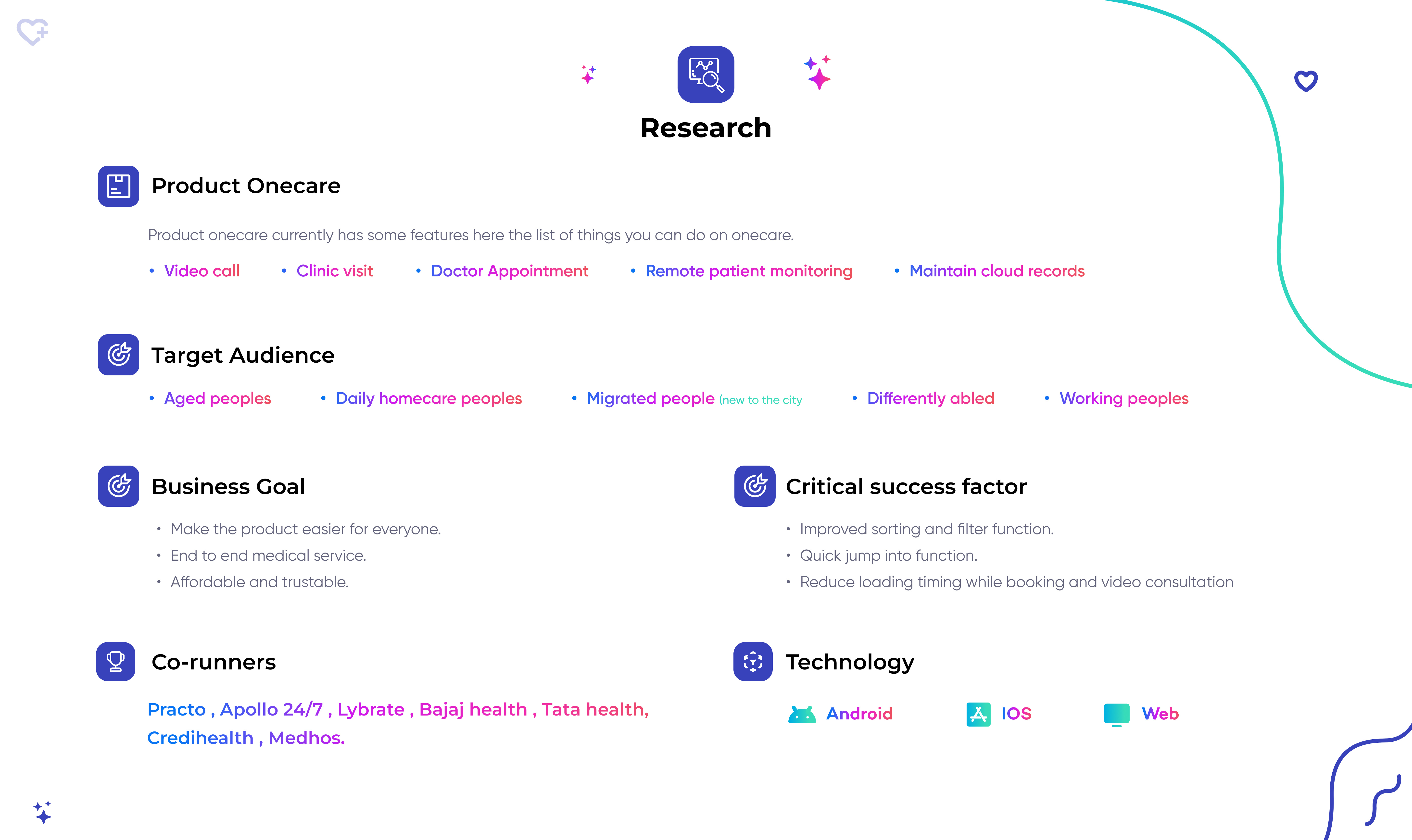 Healthcare UX case study by Dinesh on Dribbble