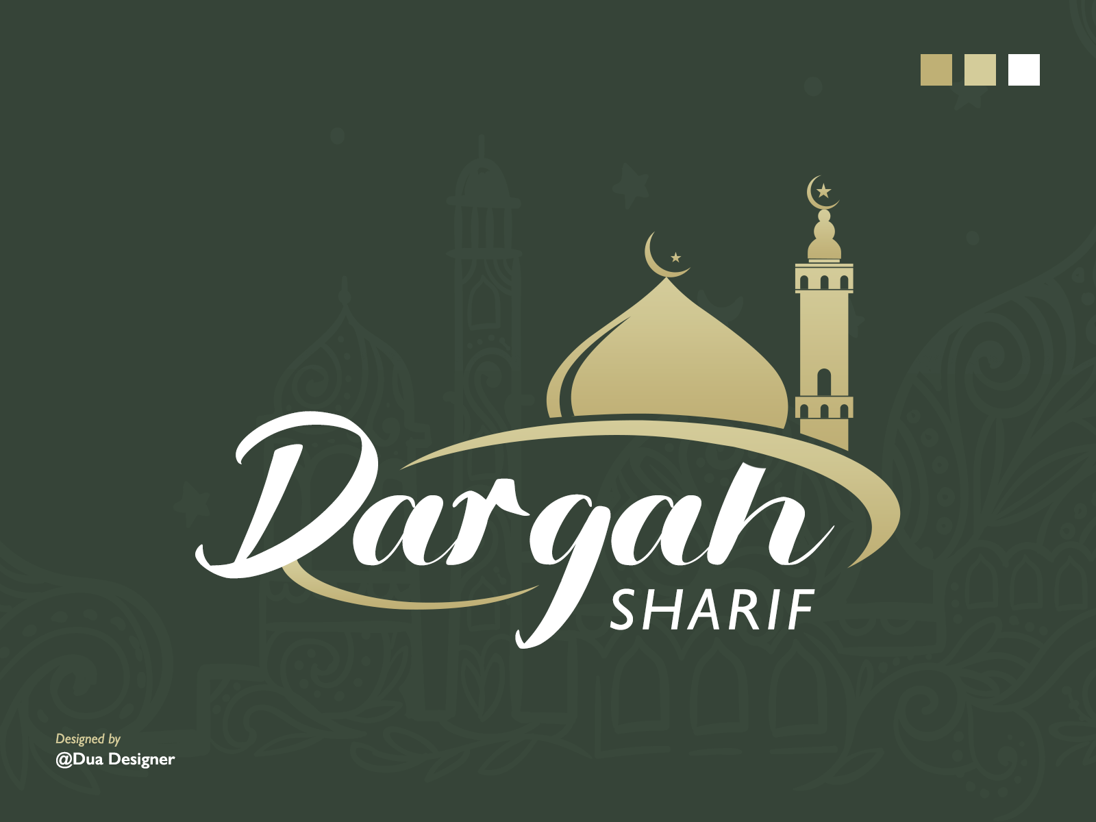 Dargah Sharif Logo by Dua Designer on Dribbble