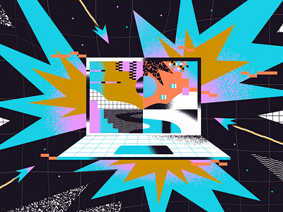 Hacking AOL by Kasia Bojanowska on Dribbble