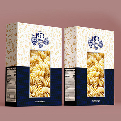 The Best Pasta Box Packaging Design by Next Zilla on Dribbble