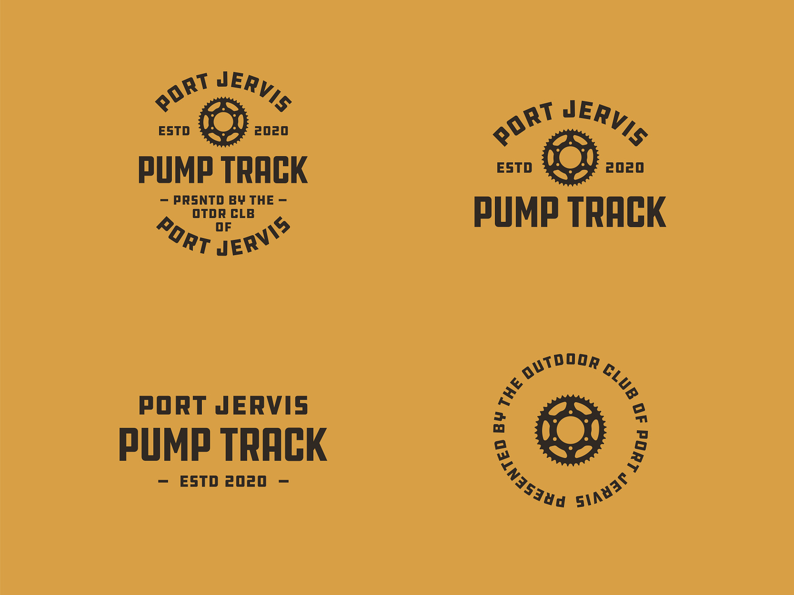 Pump Track Logo | Alt. Concept/Palette 2 by Jonny Vignola on Dribbble