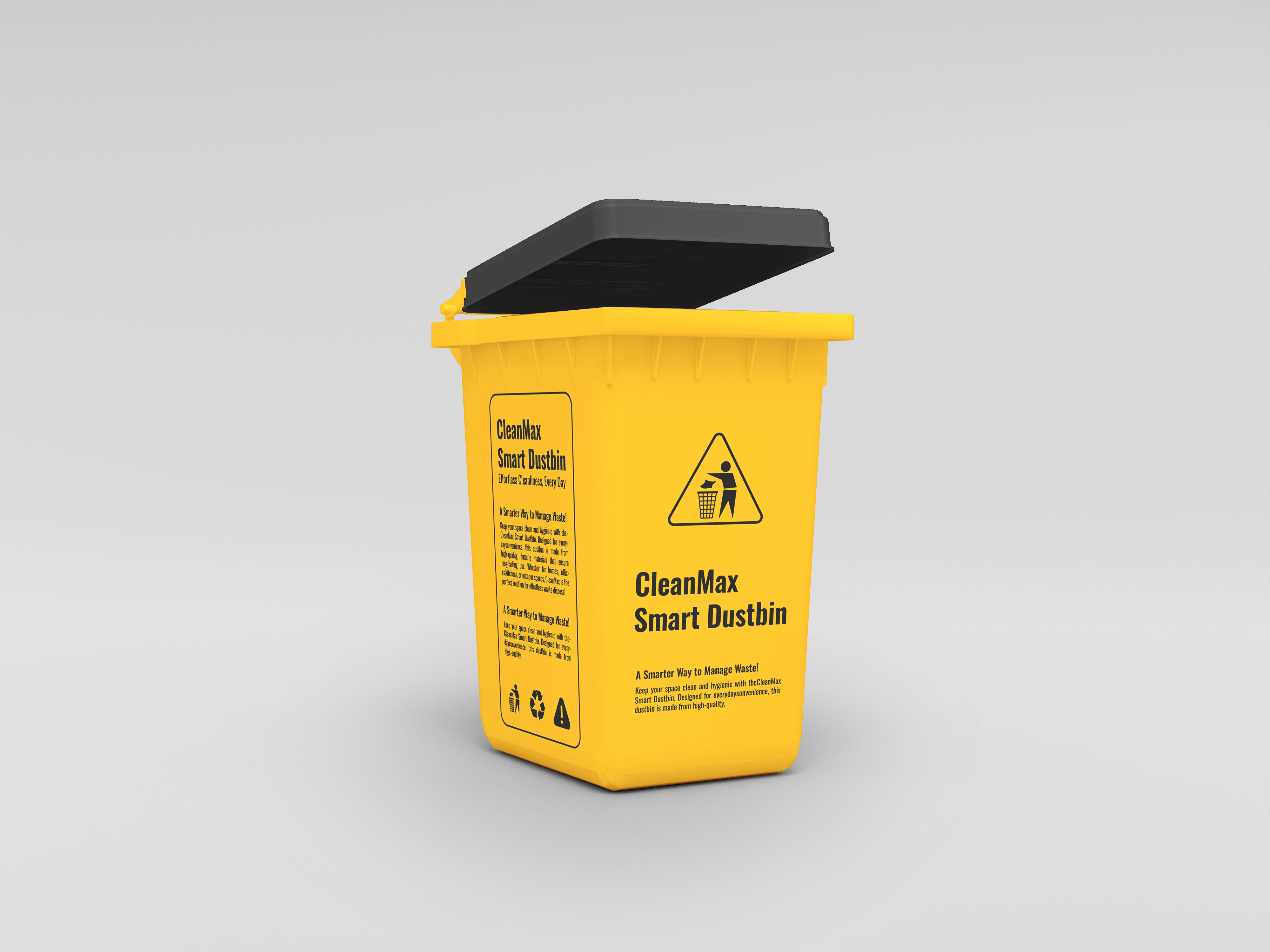 Dustbin Label Design by Vectocy on Dribbble