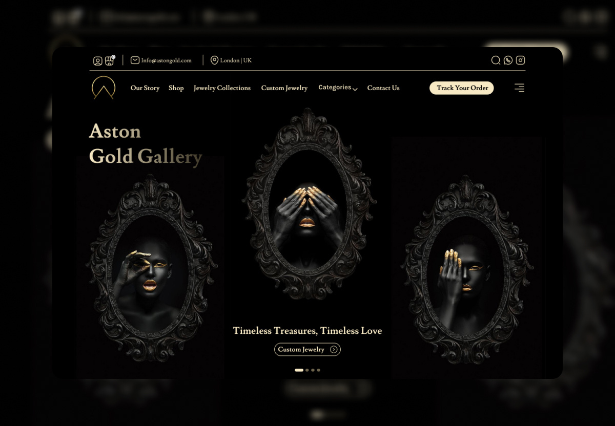 Browse thousands of Gold Gallery images for design inspiration | Dribbble