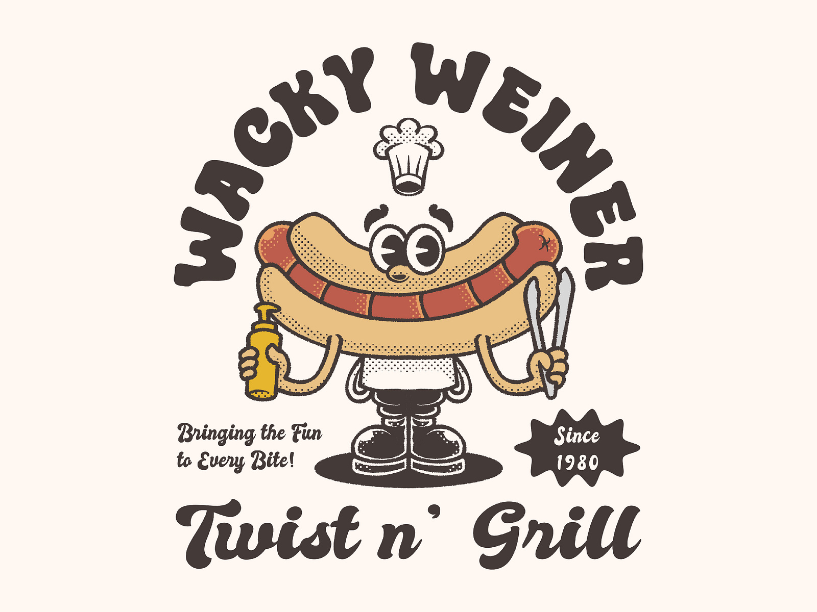 Wacky Weiner by Limbo Design on Dribbble
