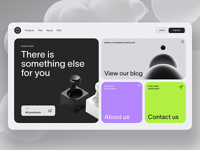 Tech Company Website by tubik UX for tubik on Dribbble