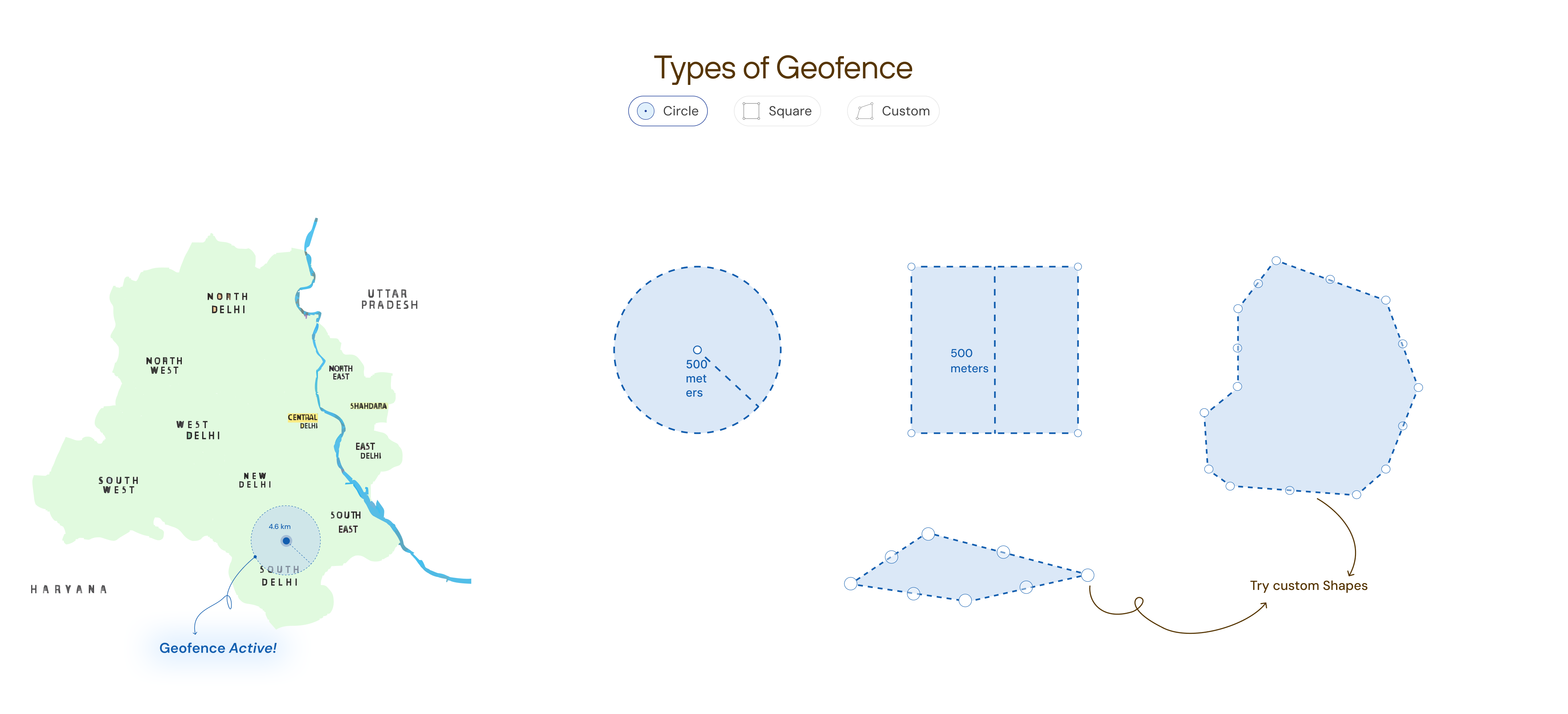 Information Design (Map): Delhi-NCR Geofence by Khushi Mishra on Dribbble
