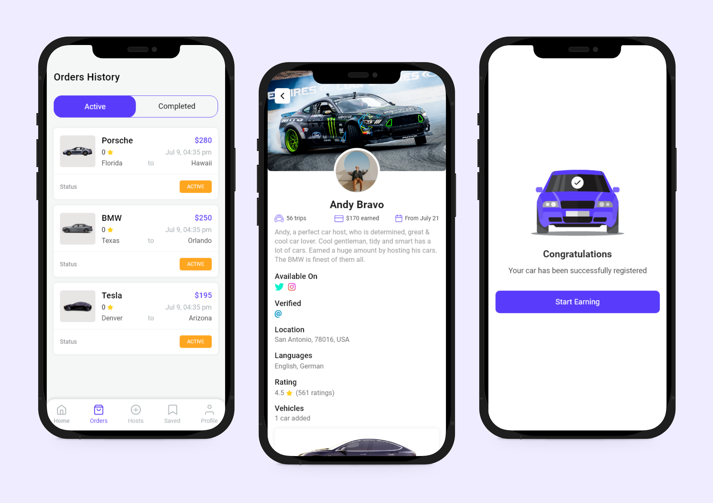 Car Rental Mobile App Design by Muhammad Usama Qaisar on Dribbble