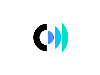 C Audio Waves Logo Design // For Sale by Bohdan Harbaruk 🇺🇦 on Dribbble
