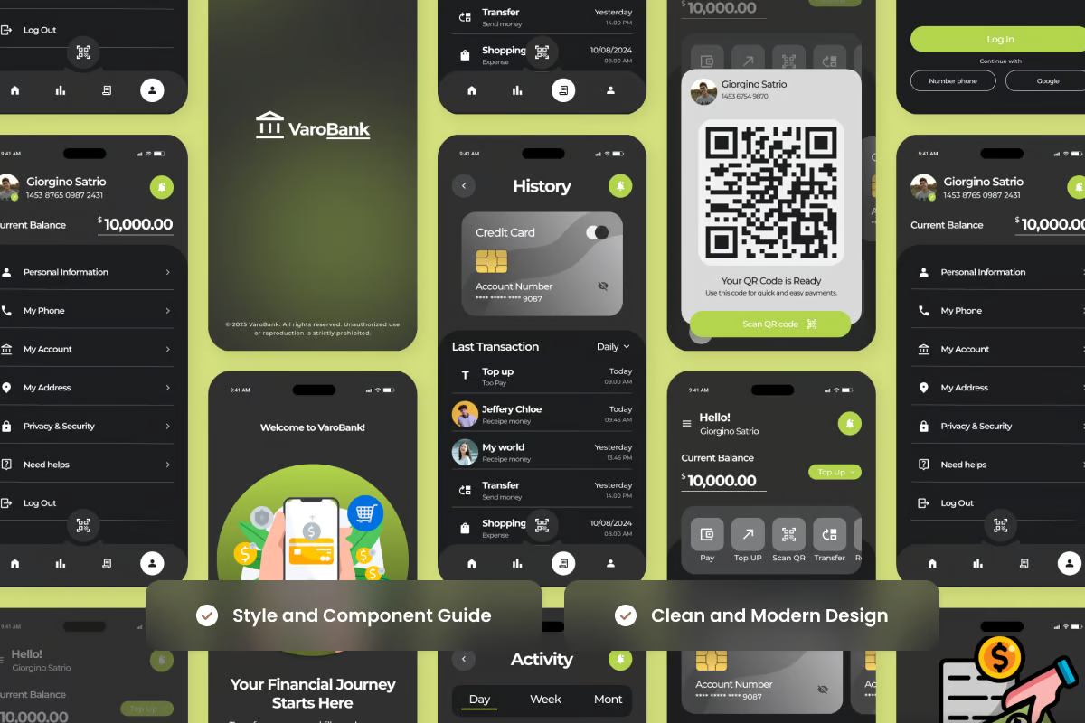 Experience Seamless Banking with a Modern and Intuitive App UI by Stacy ...