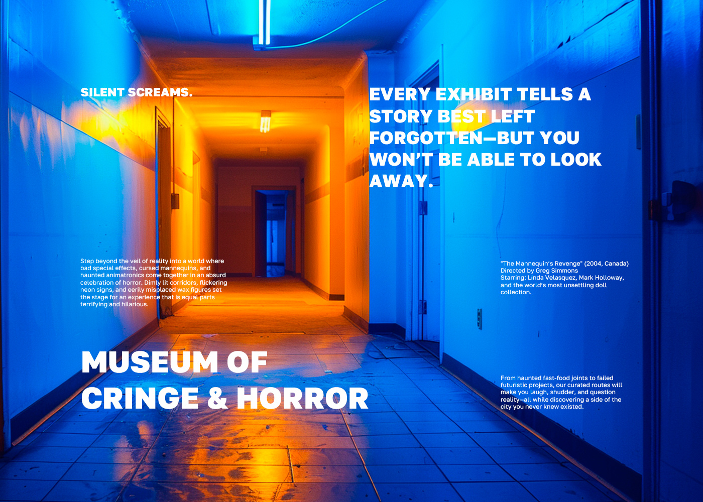 Museum of Cringe & Horror by Olha on Dribbble