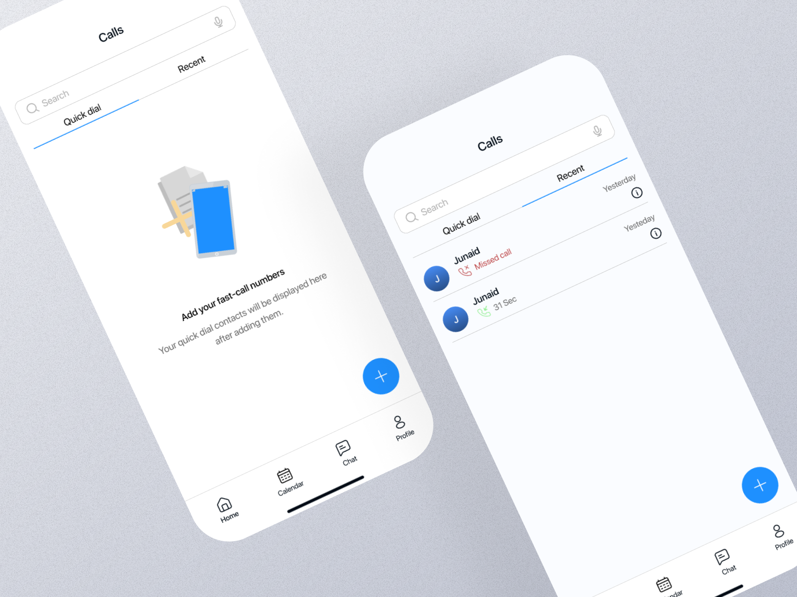 Call Mobile App Ui by UI Ants on Dribbble