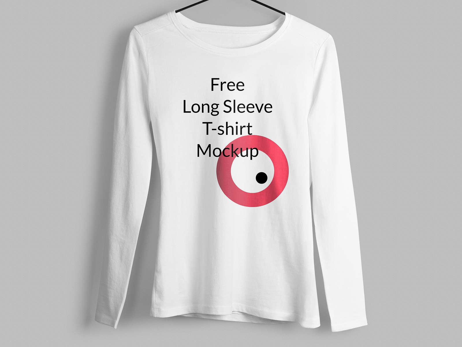 Mockup Long Sleeve T-Shirt - Freebie by GraphicDesignBoom on Dribbble