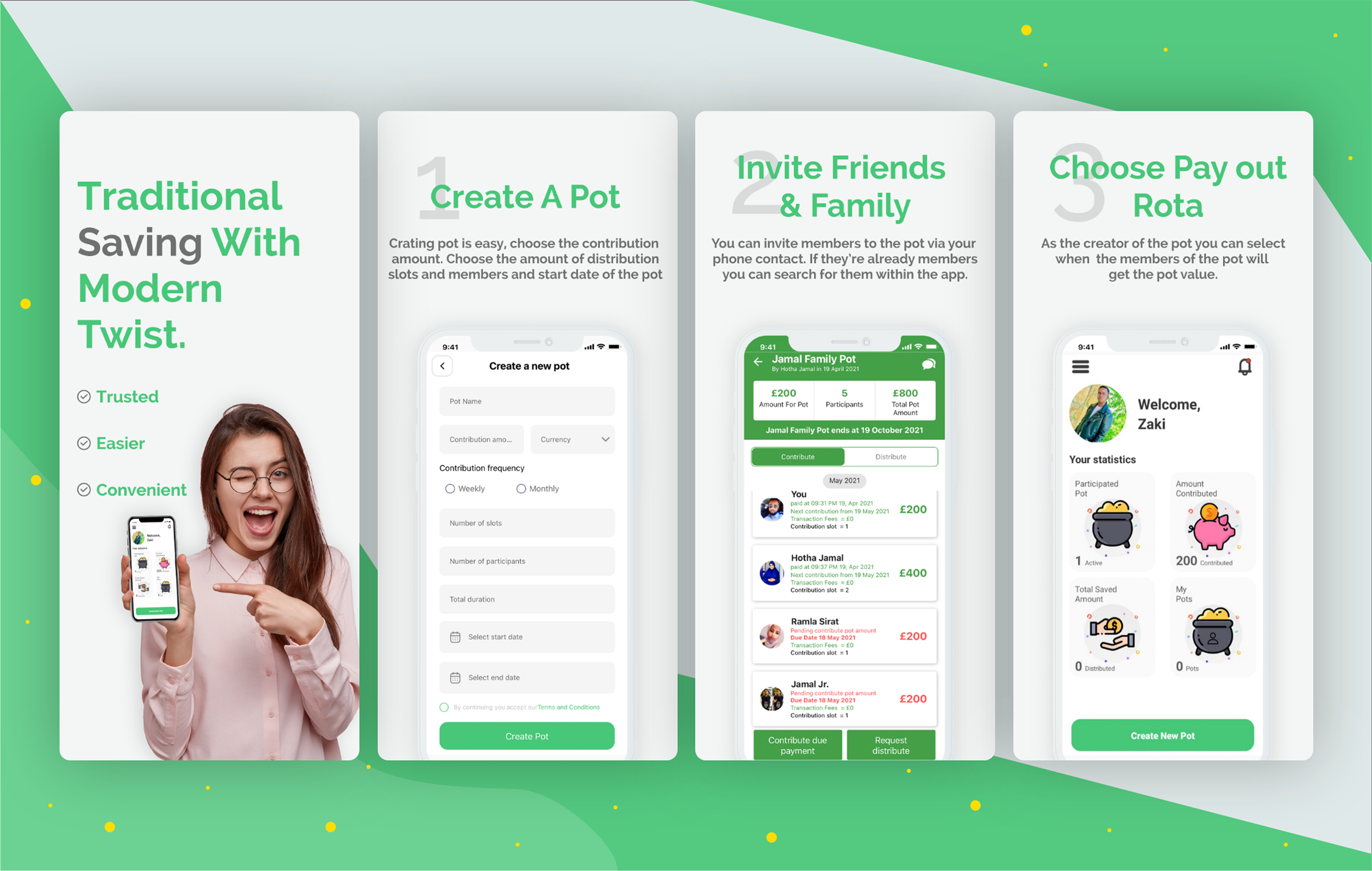 Money Saving - App Store Screenshots by iBraHeem on Dribbble