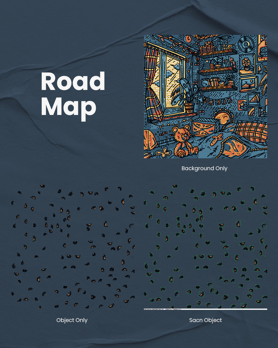 FINDING THE HIDDEN OBJECTS by Arif Fathoni on Dribbble