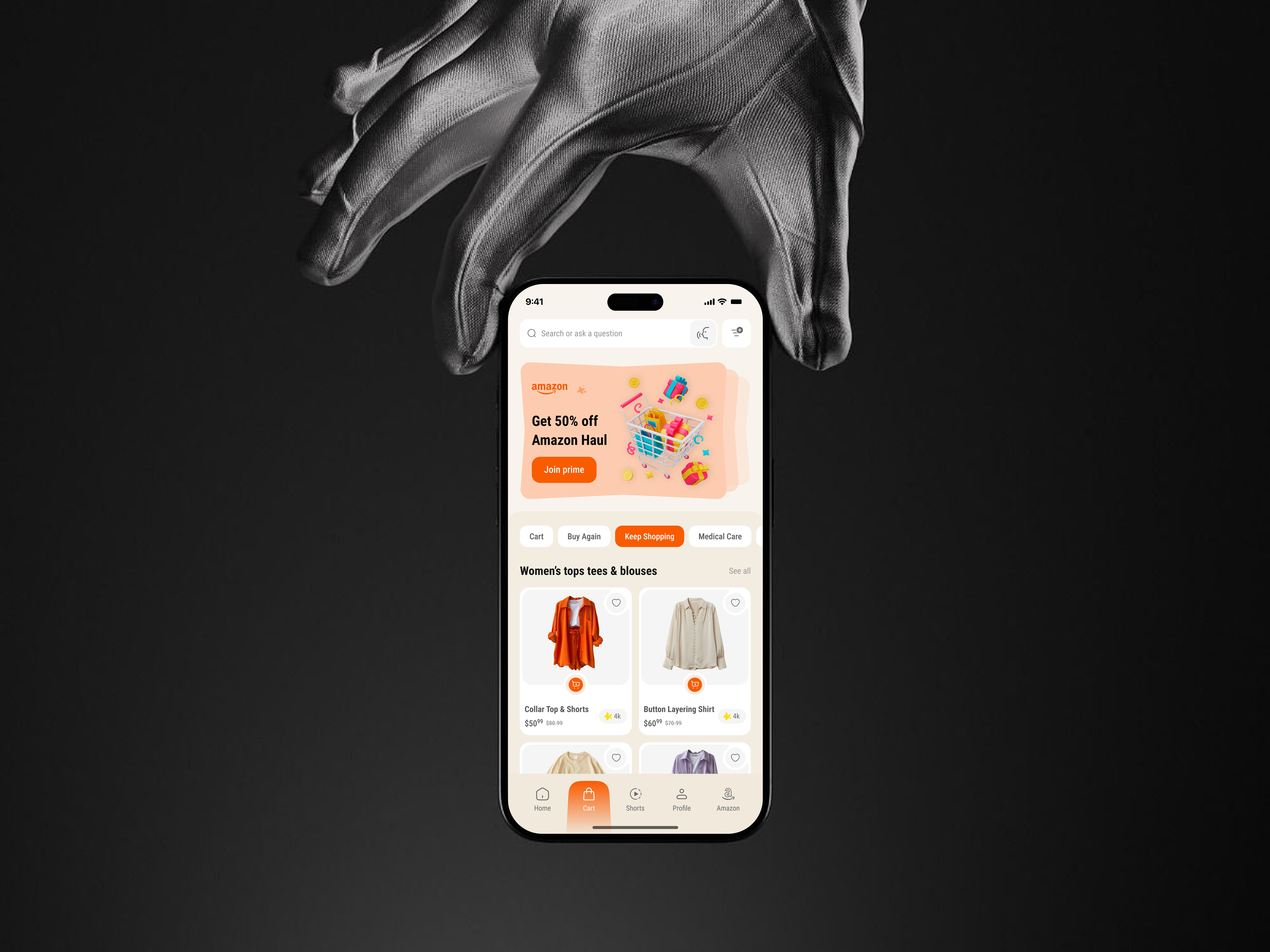 Amazon E-commerce Mobile App by Gm Al Amin on Dribbble