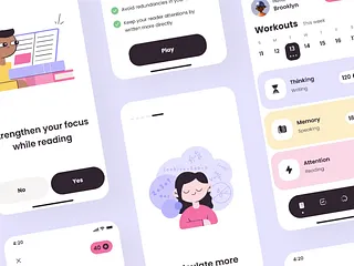 Study App designs, themes, templates and downloadable graphic elements ...