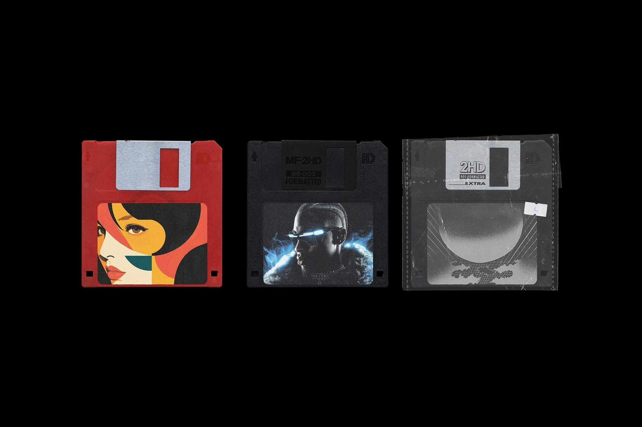 Floppy Disk Cover Mockup Pack by Pixelbuddha on Dribbble