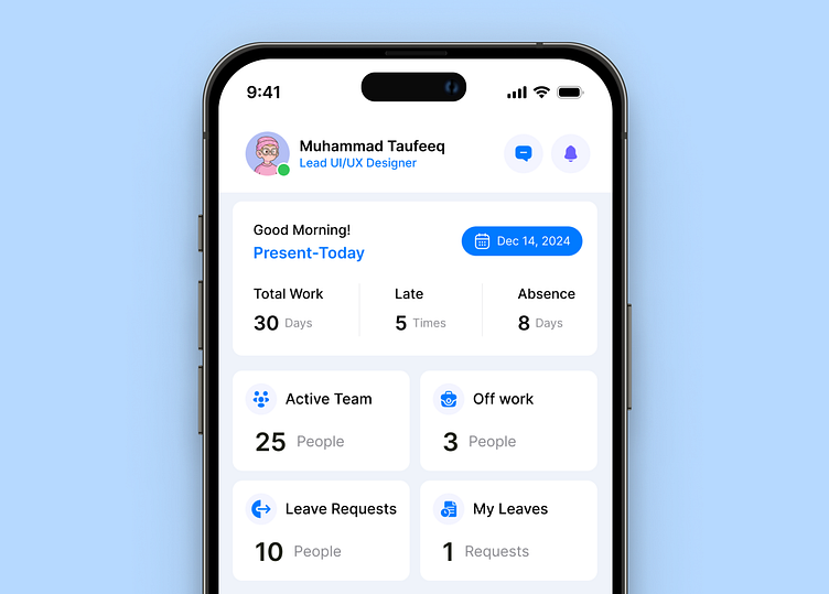 HRM System Design Concept by Muhammad Taufeeq on Dribbble