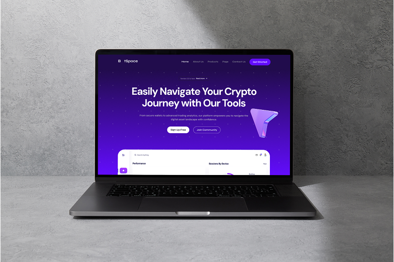 Crypto Saas Website by Laiba Farooq on Dribbble