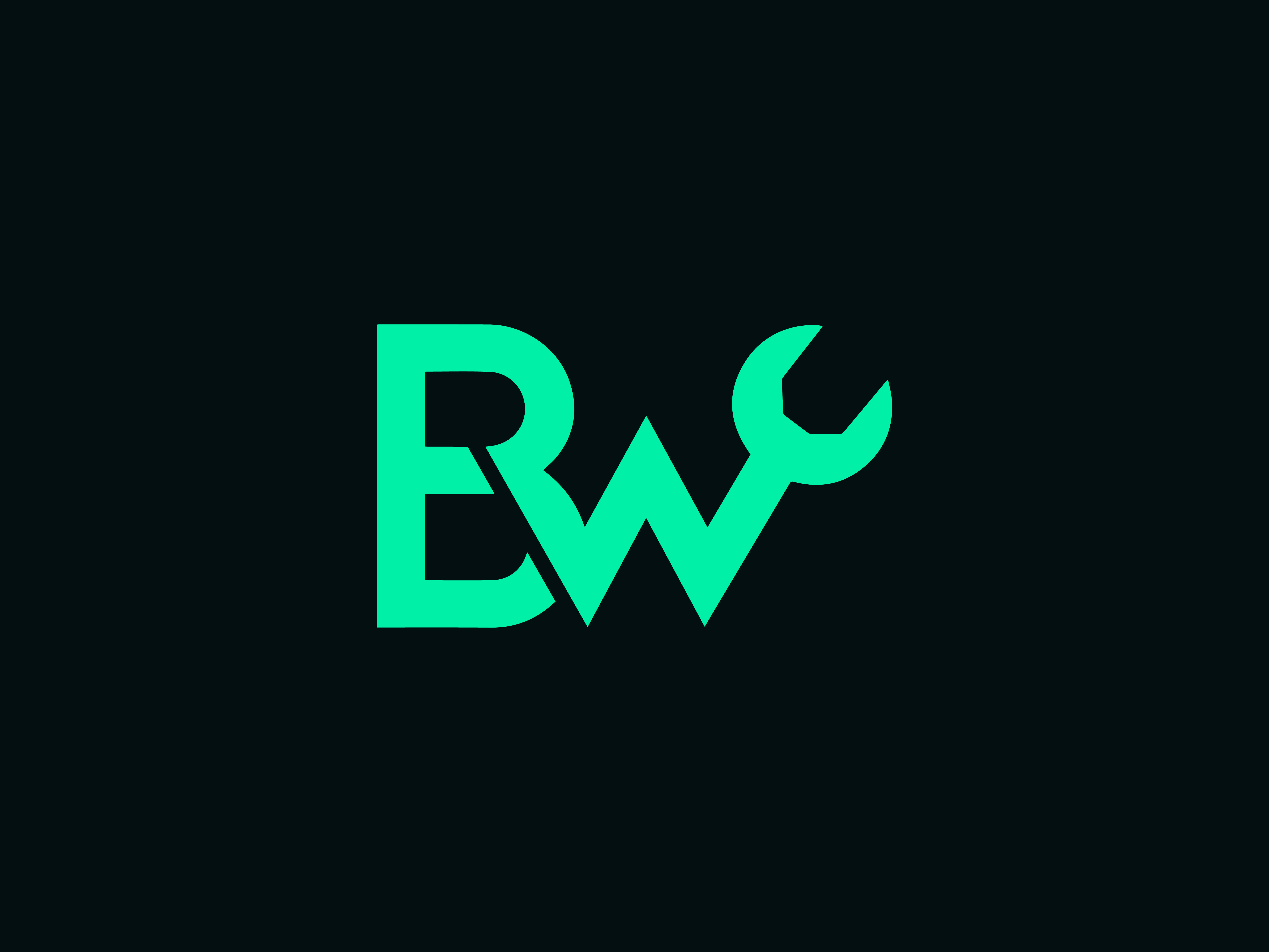 BW Logo Design by Pial Biswas on Dribbble