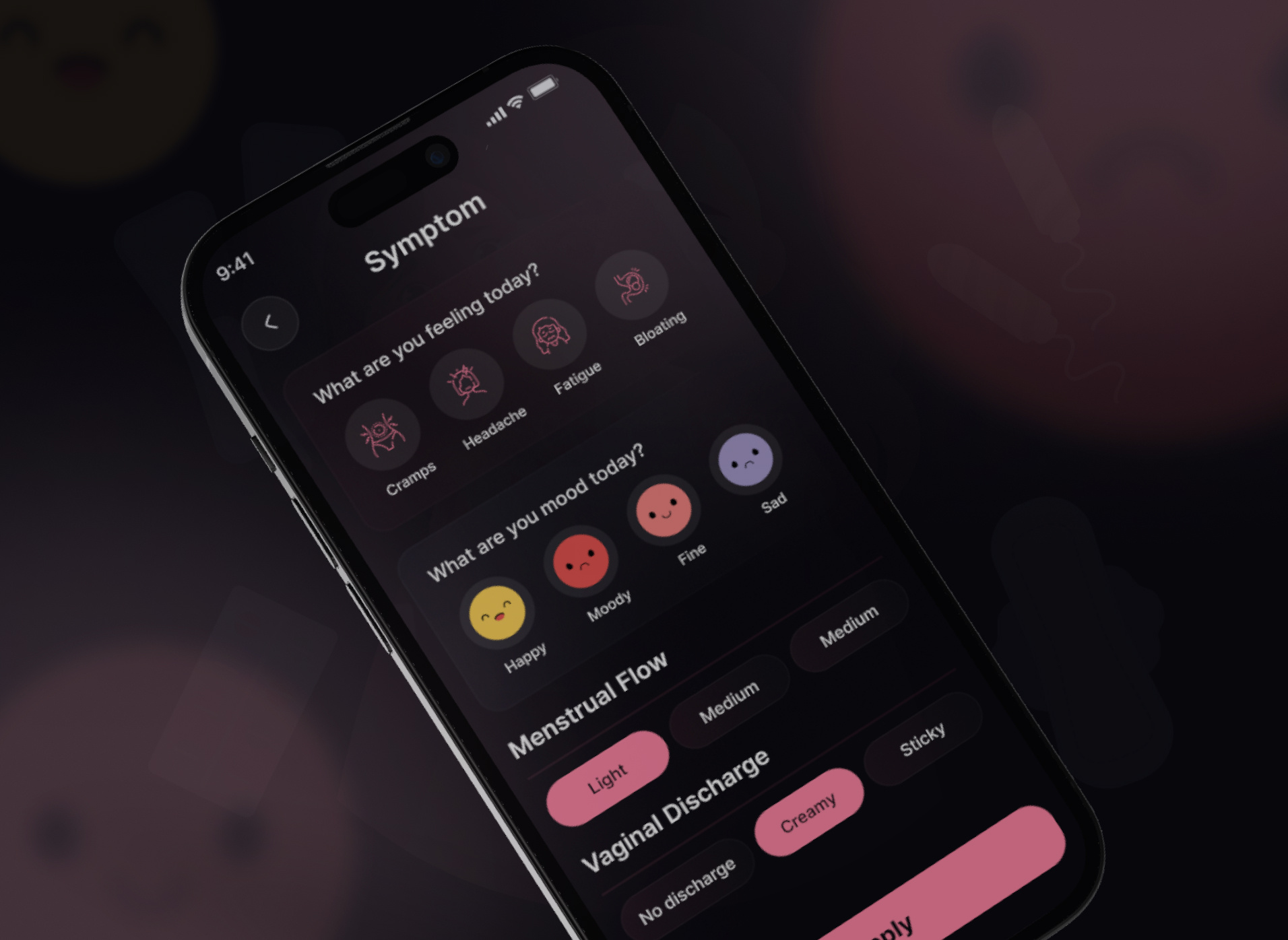 FemFlow || Period Tracker App by Ar Rafi for Trio Studio on Dribbble