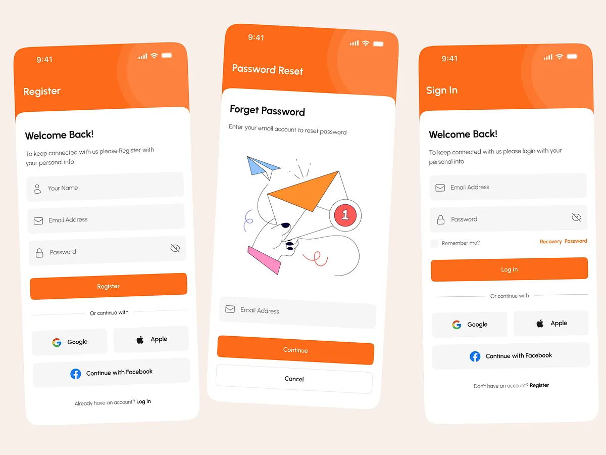 Browse thousands of Logout Screen UI images for design inspiration ...
