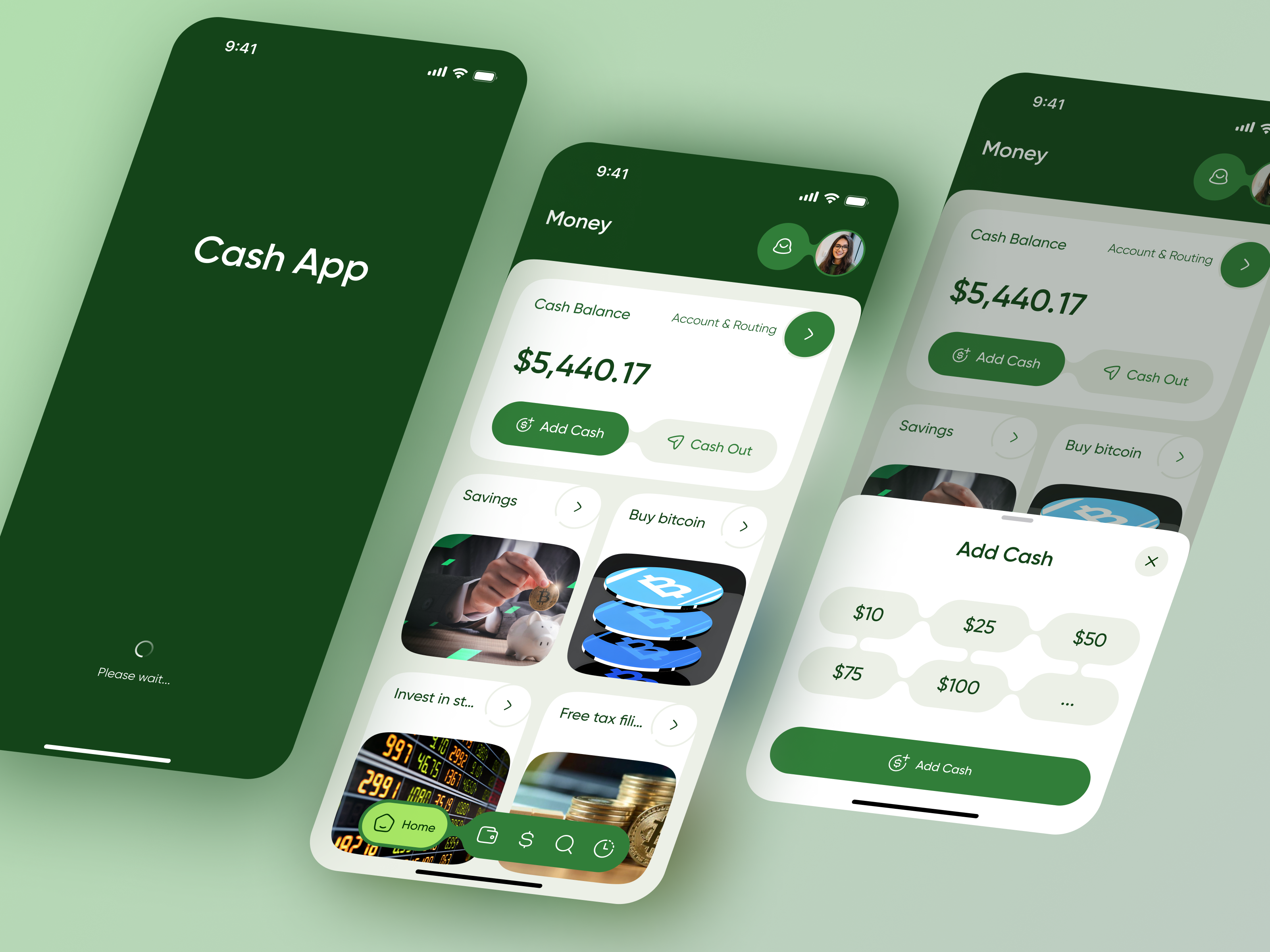 Cash App by Alamin Hossen on Dribbble
