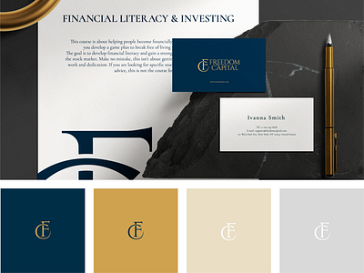 Logo and Brand Identity for Financial academy by Heed Büro on Dribbble