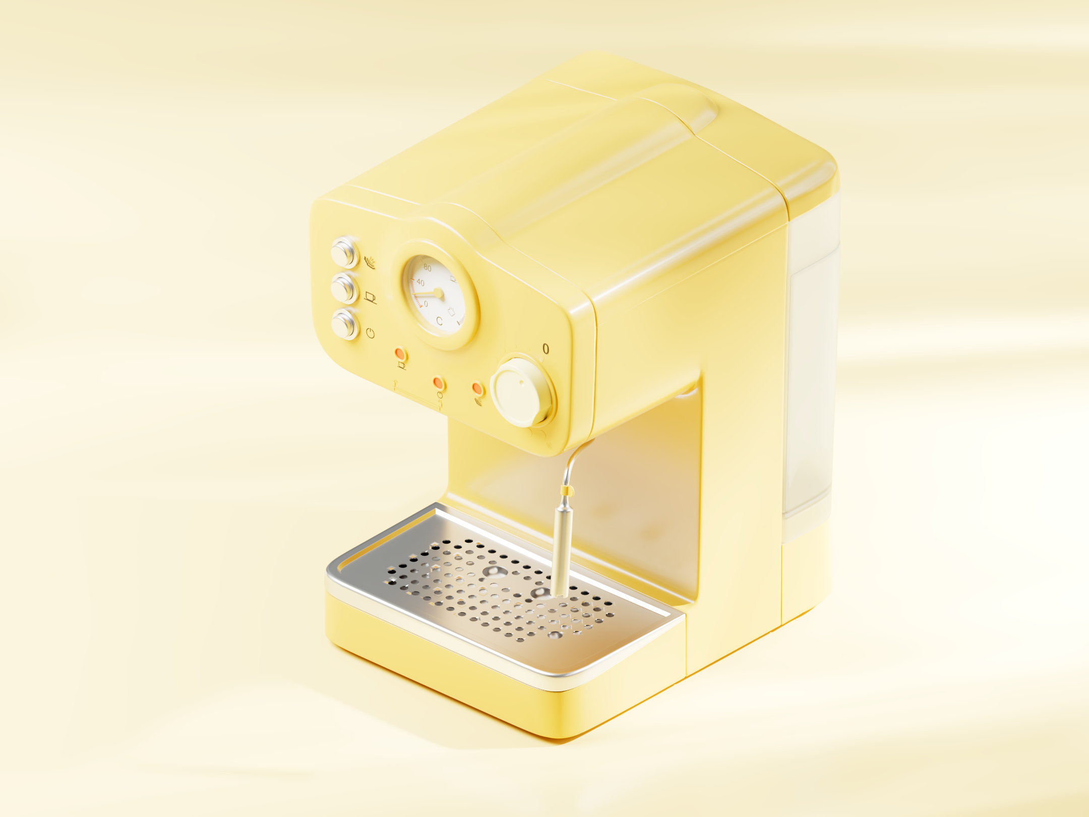 Coffee Machine, 3D illustration, Animation by Andrii Pryvedenets on ...