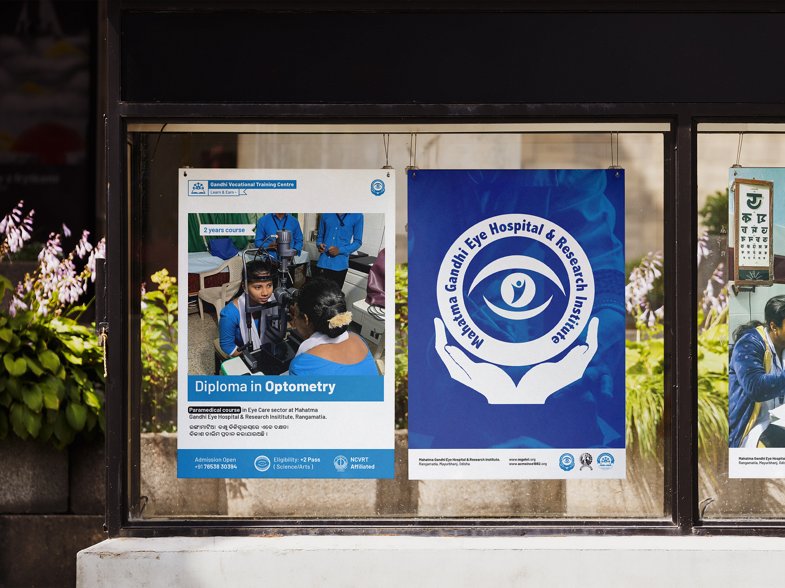 Poster designs for Odia Gandhian NGO Vocational Training Centre by ...