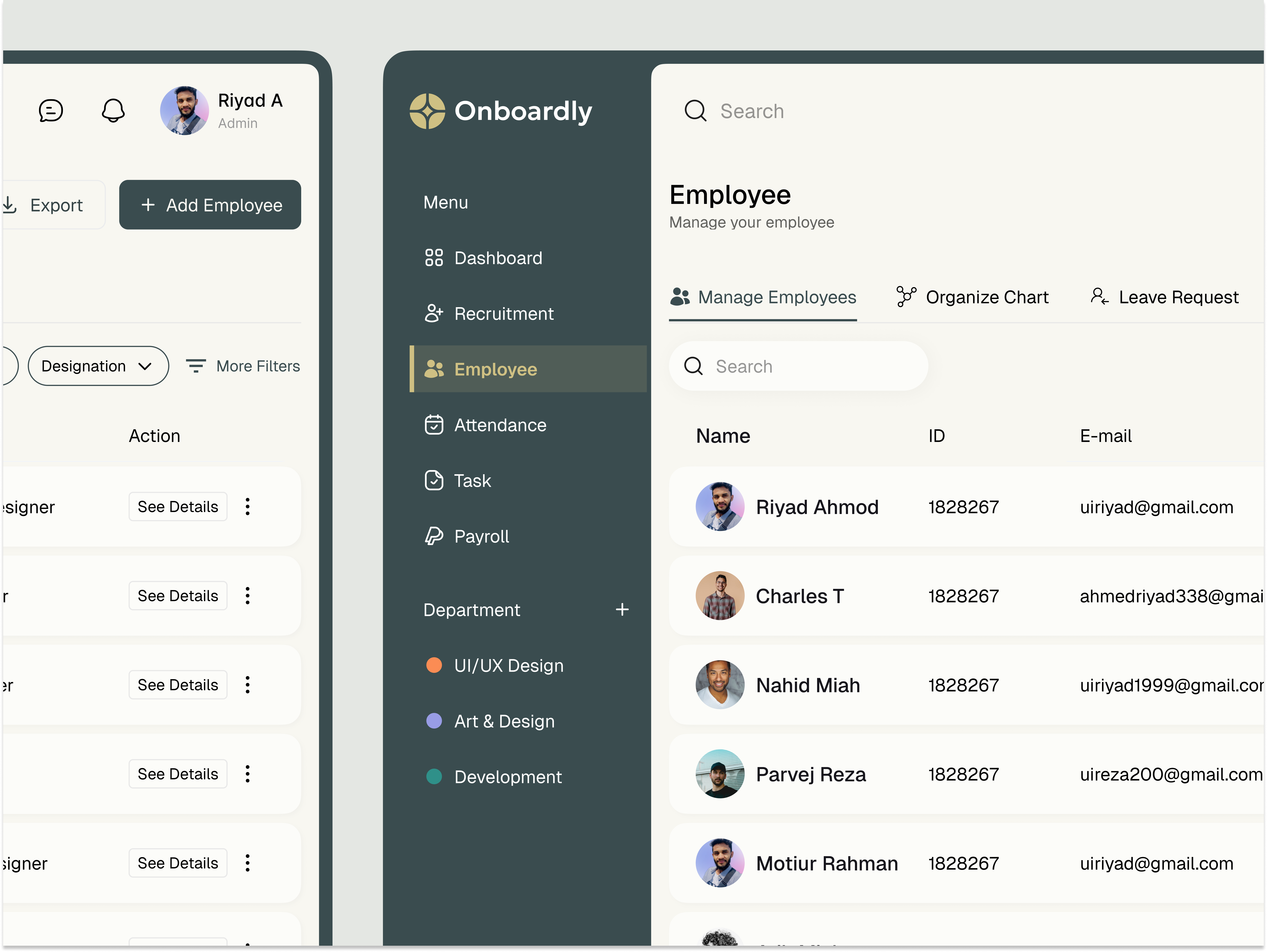 Browse thousands of Employee Management System Dashboard images for ...
