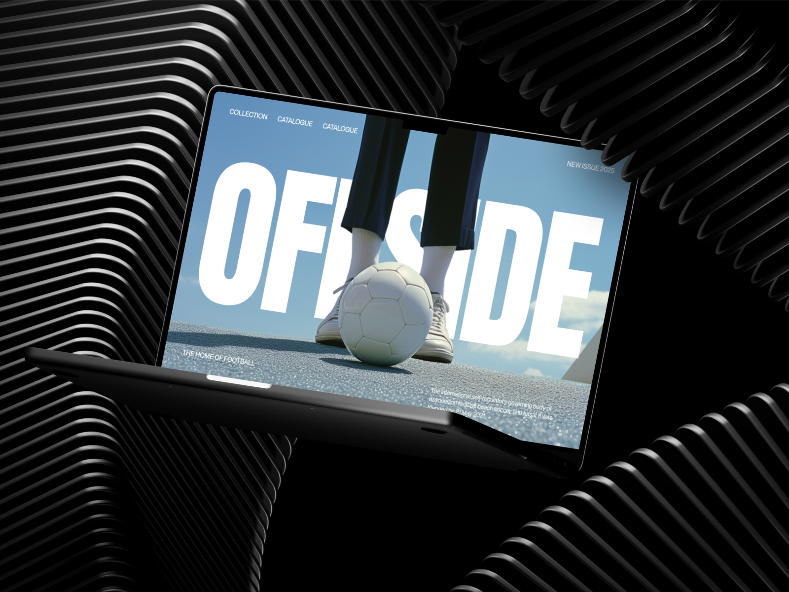 OFFSIDE - Football Community Landing Page by Royhan ® for One Week ...