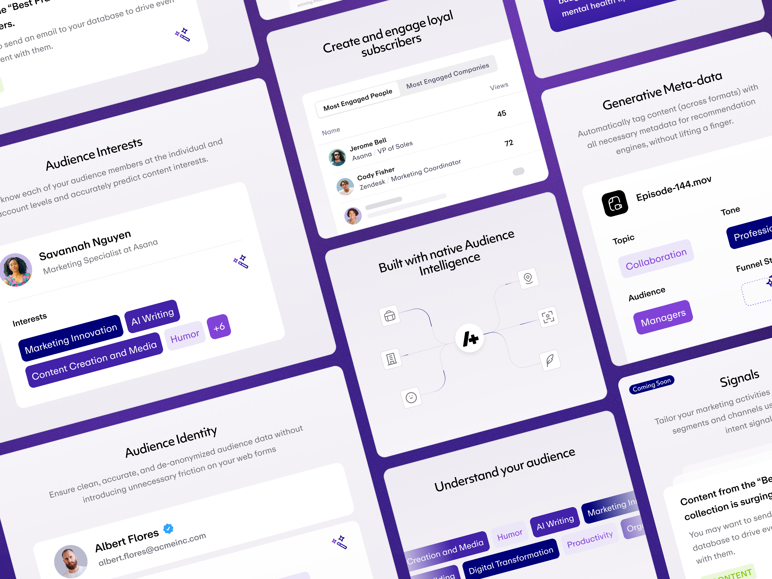 AudiencePlus - Product Visuals by Milos Savuljic for Balkan Brothers on ...