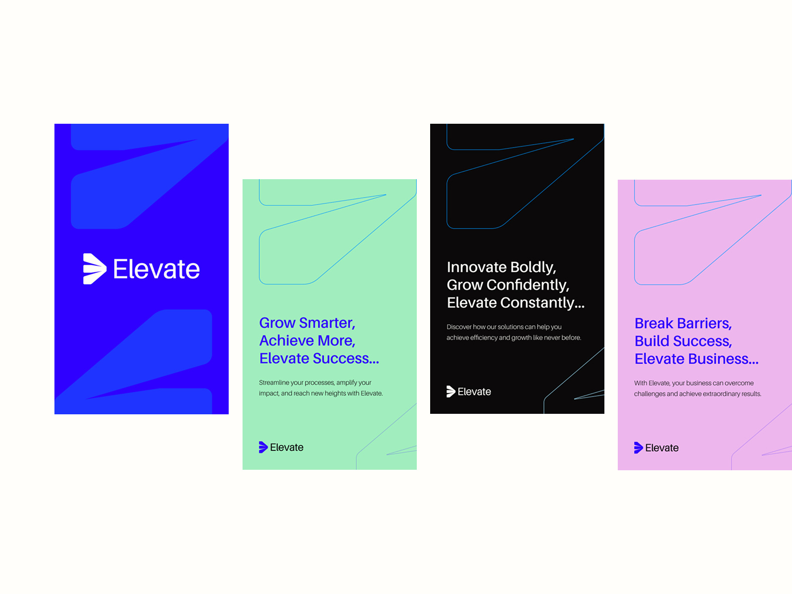 Elevate - SaaS Platform Logo & Branding by Abedin Joy on Dribbble