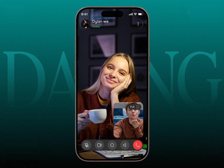 Video Chat Mobile App by Md Uzzal Hossain on Dribbble